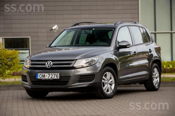 Grey Volkswagen Tiguan 2016 in Jelgava, with an engine capacity of 1.40 L and mileage of 0 thousand km for 9990 €, photo 1 on AUTOMOTO.COM.LV