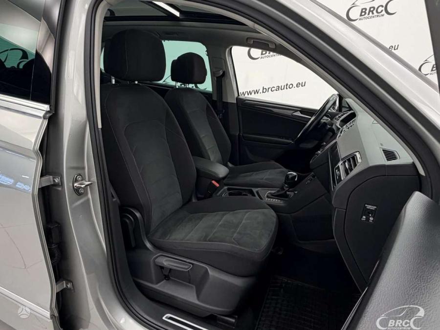Grey Volkswagen Tiguan 2016 in Vilnius, with an engine capacity of 1.97 L and mileage of 223 thousand km for 15450 €, photo 9 on AUTOMOTO.COM.LV