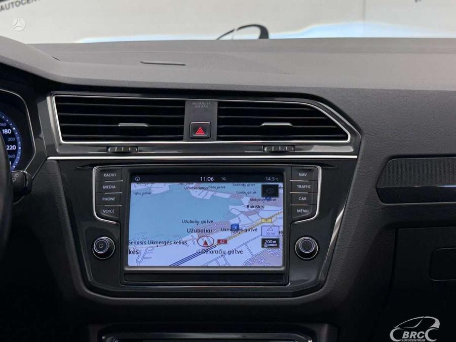 Grey Volkswagen Tiguan 2016 in Vilnius, with an engine capacity of 1.97 L and mileage of 223 thousand km for 15450 €, photo 18 on AUTOMOTO.COM.LV