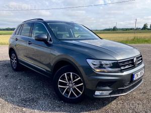 Grey Volkswagen Tiguan 2016 in Talsi, with an engine capacity of 2.00 L and mileage of 196 thousand km for 15999 €, photo  on AUTOMOTO.COM.LV