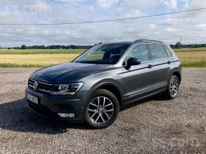 Grey Volkswagen Tiguan 2016 in Talsi, with an engine capacity of 2.00 L and mileage of 196 thousand km for 15999 €, photo 8 on AUTOMOTO.COM.LV