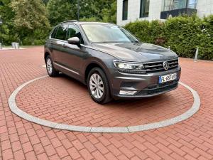 Grey Volkswagen Tiguan 2016 in Vilnius, with an engine capacity of 1.97 L and mileage of 217 thousand km for 14900 €, photo 4 on AUTOMOTO.COM.LV
