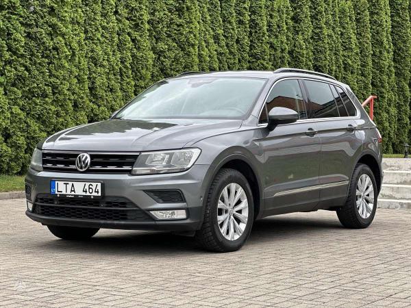 Grey Volkswagen Tiguan 2016 in Nemencine, with an engine capacity of 1.97 L and mileage of 286 thousand km for 14300 €, photo 7 on AUTOMOTO.COM.LV