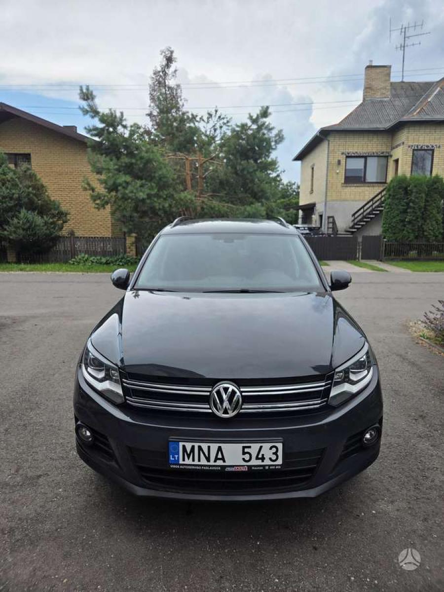 Pelēks Volkswagen Tiguan 2016 Kauņa, ar dzinēja tilpumu 1.40 L un nobraukumu 148 tūkst. km par 9000 €, foto 1 vietnē AUTOMOTO.COM.LV