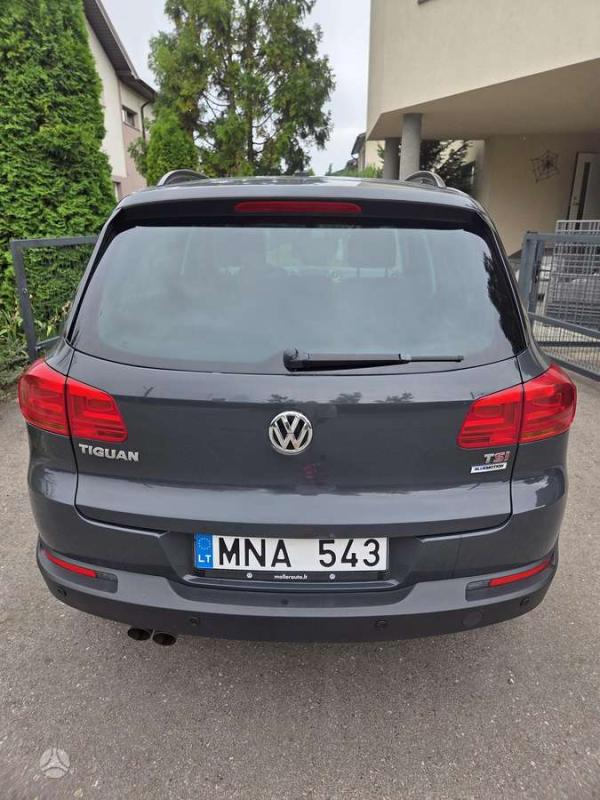 Pelēks Volkswagen Tiguan 2016 Kauņa, ar dzinēja tilpumu 1.40 L un nobraukumu 148 tūkst. km par 9000 €, foto 6 vietnē AUTOMOTO.COM.LV