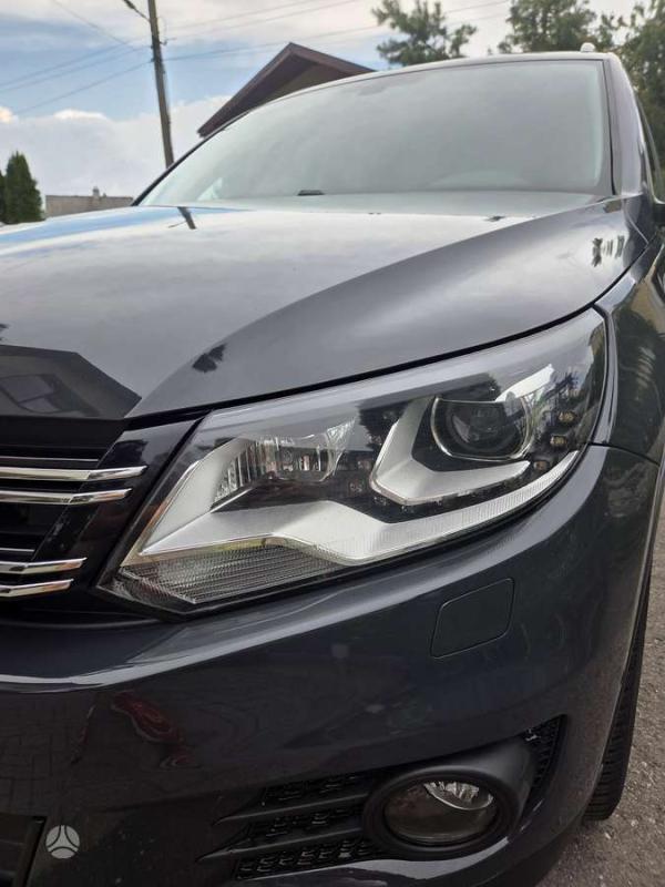 Pelēks Volkswagen Tiguan 2016 Kauņa, ar dzinēja tilpumu 1.40 L un nobraukumu 148 tūkst. km par 9000 €, foto 7 vietnē AUTOMOTO.COM.LV