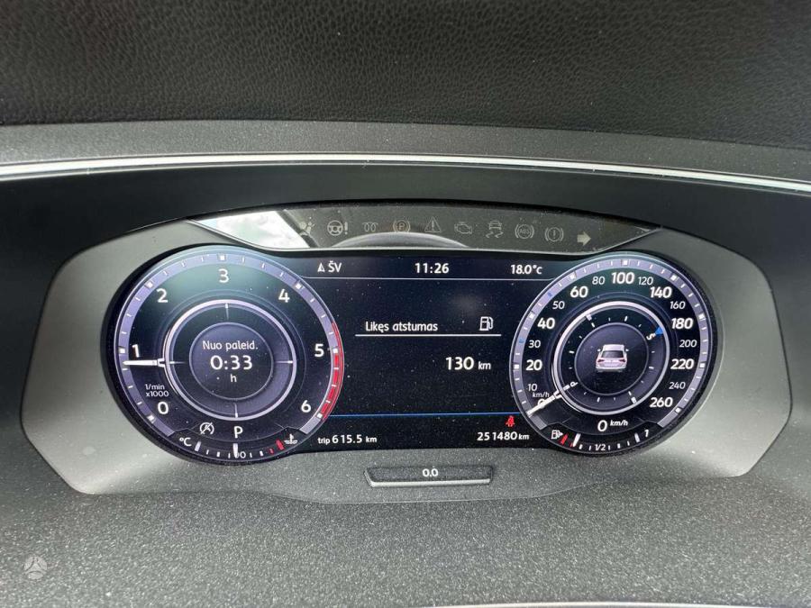 Pelēks Volkswagen Tiguan 2016 Kauņa, ar dzinēja tilpumu 1.97 L un nobraukumu 251 tūkst. km par 14999 €, foto 12 vietnē AUTOMOTO.COM.LV