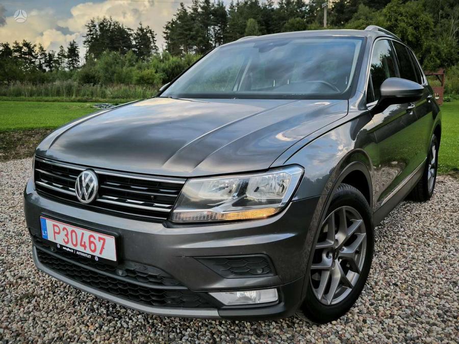 Pelēks Volkswagen Tiguan 2016 Trakai, ar dzinēja tilpumu 1.97 L un nobraukumu 324 tūkst. km par 11990 €, foto 1 vietnē AUTOMOTO.COM.LV