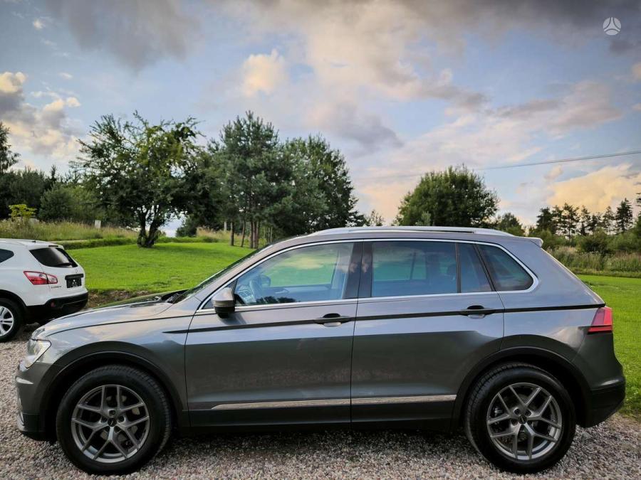 Pelēks Volkswagen Tiguan 2016 Trakai, ar dzinēja tilpumu 1.97 L un nobraukumu 324 tūkst. km par 11990 €, foto 4 vietnē AUTOMOTO.COM.LV