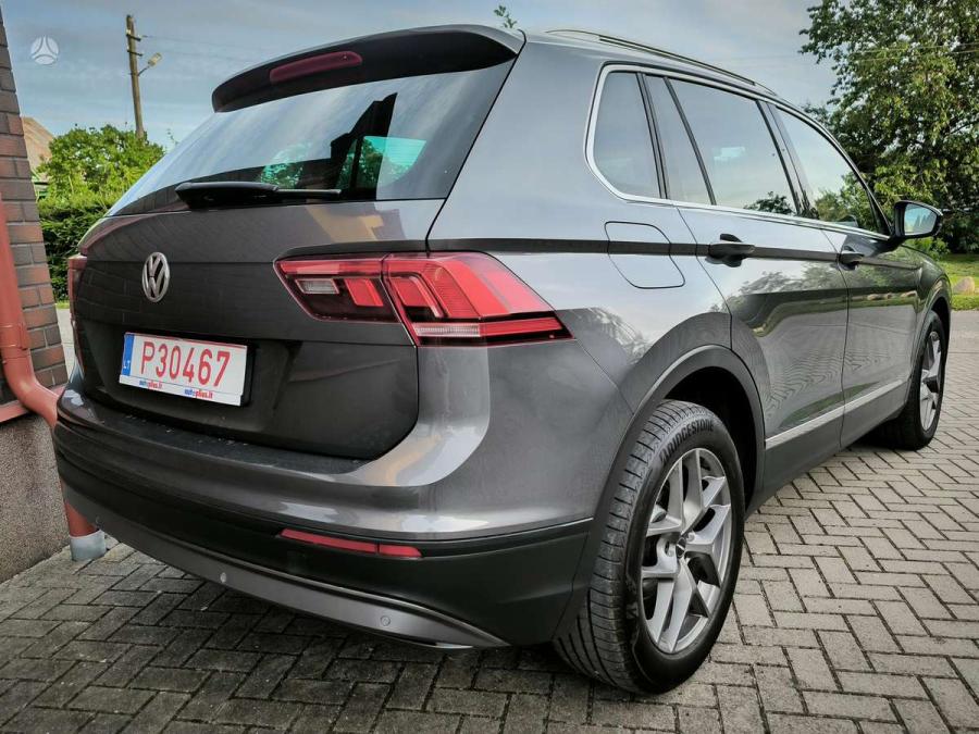 Pelēks Volkswagen Tiguan 2016 Trakai, ar dzinēja tilpumu 1.97 L un nobraukumu 324 tūkst. km par 11990 €, foto 10 vietnē AUTOMOTO.COM.LV