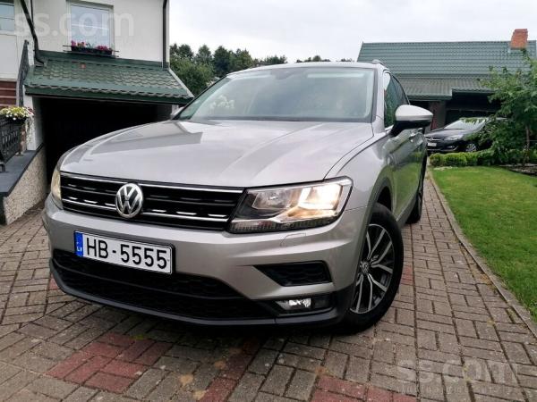 Grey Volkswagen Tiguan 2017 in Liepaja, with an engine capacity of 2.00 L and mileage of 208 thousand km for 16500 €, photo 5 on AUTOMOTO.COM.LV