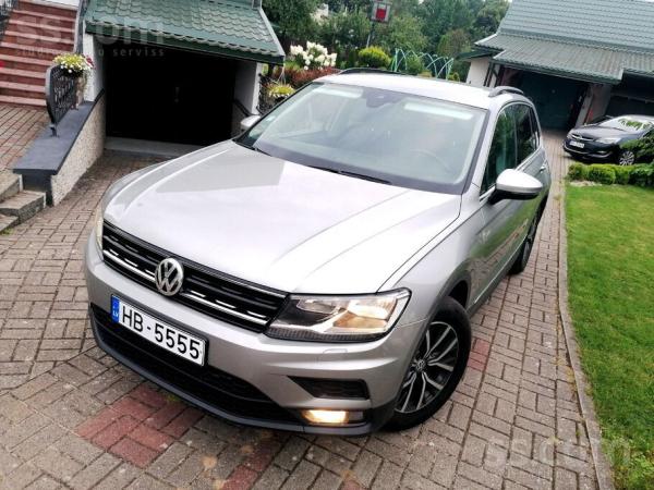 Grey Volkswagen Tiguan 2017 in Liepaja, with an engine capacity of 2.00 L and mileage of 208 thousand km for 16500 €, photo 7 on AUTOMOTO.COM.LV