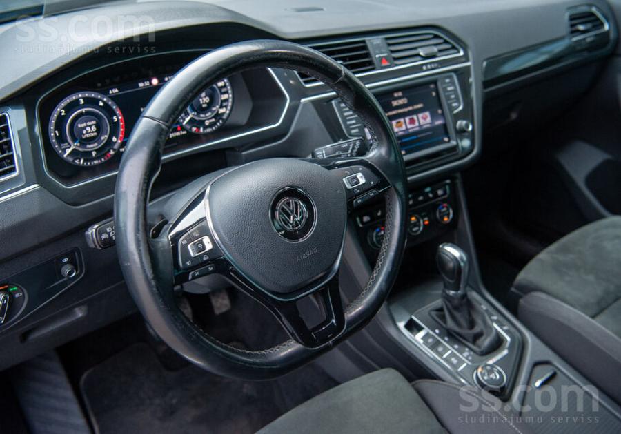 Pelēks Volkswagen Tiguan 2017 Cēsis, ar dzinēja tilpumu 2.00 L un nobraukumu 217 tūkst. km par 15750 €, foto 15 vietnē AUTOMOTO.COM.LV