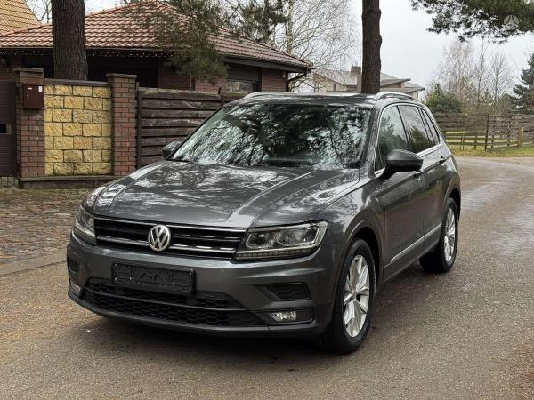 Pelēks Volkswagen Tiguan 2017 Viļņa, ar dzinēja tilpumu 1.97 L un nobraukumu 262 tūkst. km par 14700 €, foto 1 vietnē AUTOMOTO.COM.LV