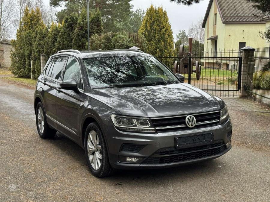Pelēks Volkswagen Tiguan 2017 Viļņa, ar dzinēja tilpumu 1.97 L un nobraukumu 262 tūkst. km par 14700 €, foto 6 vietnē AUTOMOTO.COM.LV