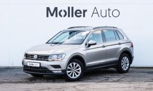 Grey Volkswagen Tiguan 2017 in Riga, with an engine capacity of 1.40 L and mileage of 147 thousand km for 14350 €, photo  on AUTOMOTO.COM.LV