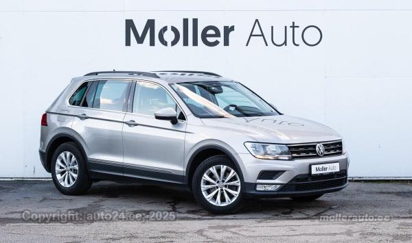 Grey Volkswagen Tiguan 2017 in Riga, with an engine capacity of 1.40 L and mileage of 147 thousand km for 14350 €, photo 2 on AUTOMOTO.COM.LV