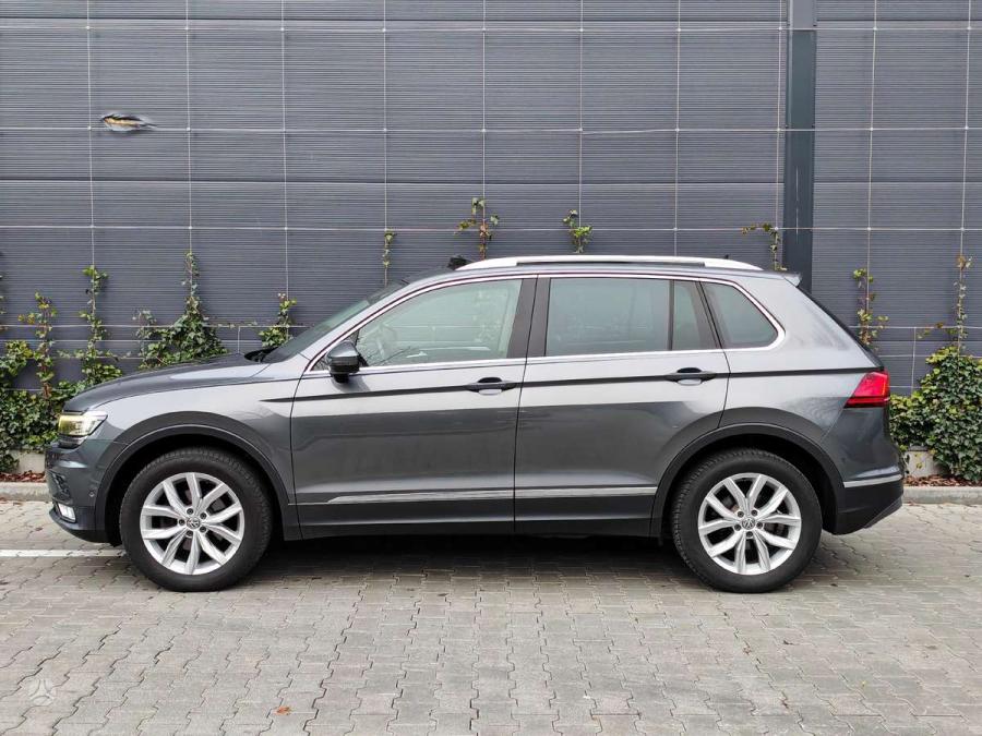 Pelēks Volkswagen Tiguan 2017 Klaipėda, ar dzinēja tilpumu 1.97 L un nobraukumu 237 tūkst. km par 16999 €, foto 2 vietnē AUTOMOTO.COM.LV