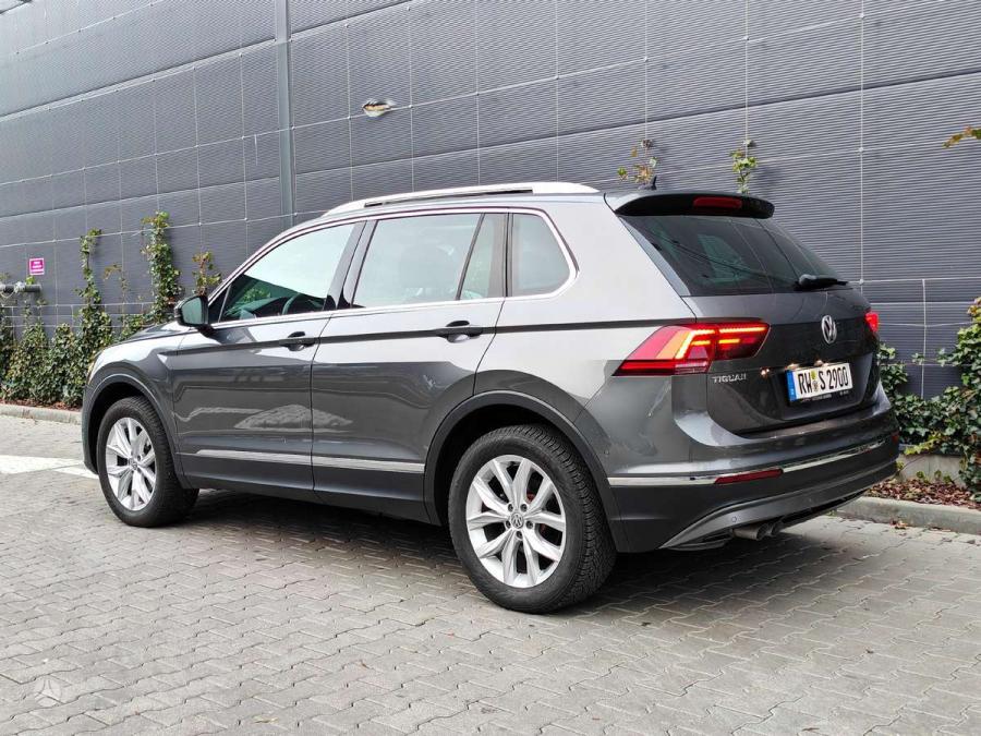 Pelēks Volkswagen Tiguan 2017 Klaipėda, ar dzinēja tilpumu 1.97 L un nobraukumu 237 tūkst. km par 16999 €, foto 3 vietnē AUTOMOTO.COM.LV