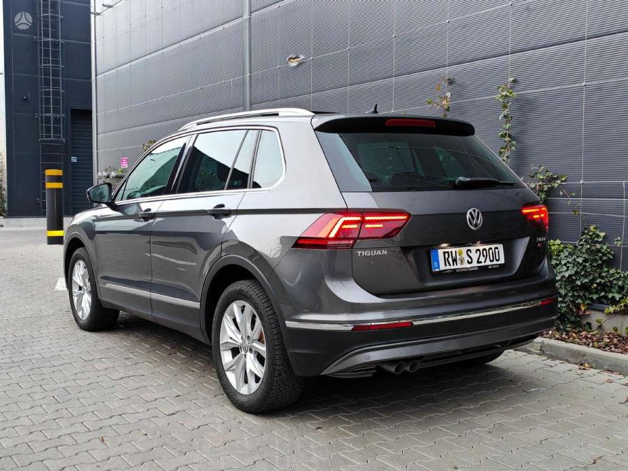 Pelēks Volkswagen Tiguan 2017 Klaipėda, ar dzinēja tilpumu 1.97 L un nobraukumu 237 tūkst. km par 16999 €, foto 4 vietnē AUTOMOTO.COM.LV