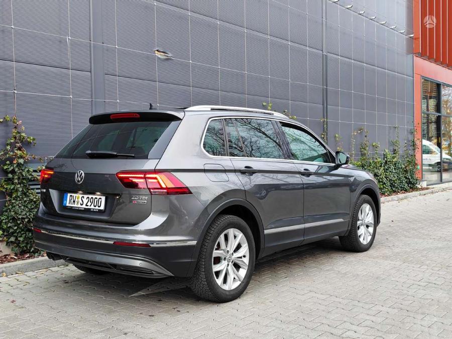 Pelēks Volkswagen Tiguan 2017 Klaipėda, ar dzinēja tilpumu 1.97 L un nobraukumu 237 tūkst. km par 16999 €, foto 6 vietnē AUTOMOTO.COM.LV
