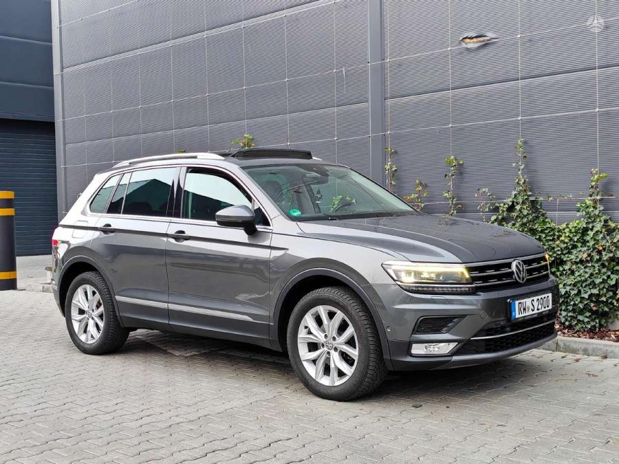 Pelēks Volkswagen Tiguan 2017 Klaipėda, ar dzinēja tilpumu 1.97 L un nobraukumu 237 tūkst. km par 16999 €, foto 9 vietnē AUTOMOTO.COM.LV