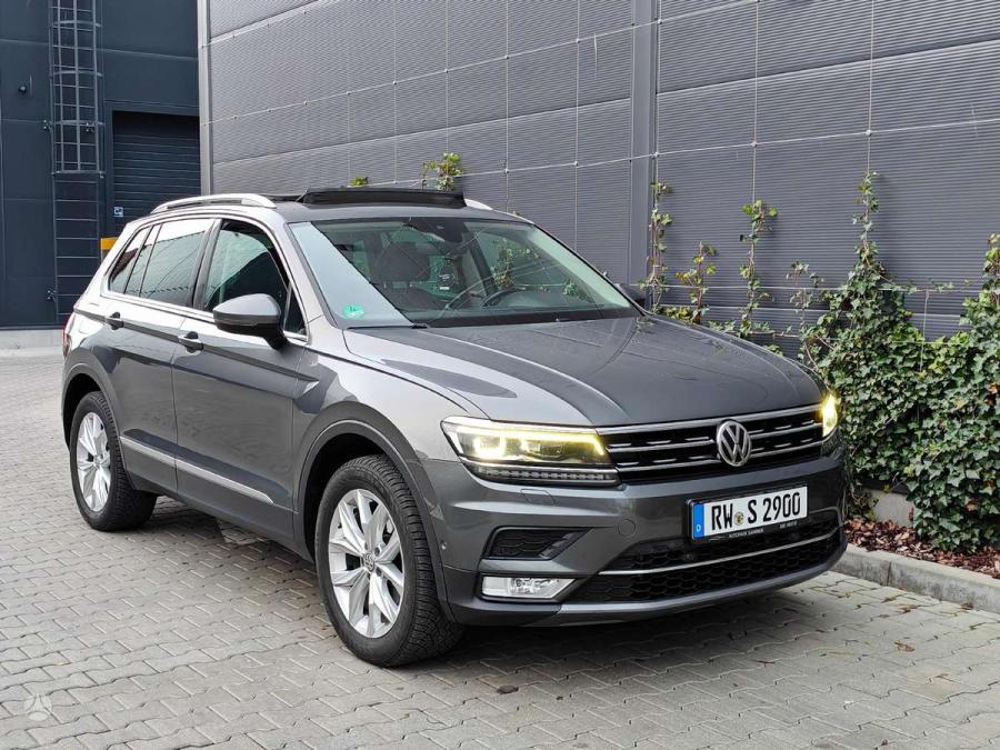 Pelēks Volkswagen Tiguan 2017 Klaipėda, ar dzinēja tilpumu 1.97 L un nobraukumu 237 tūkst. km par 16999 €, foto 10 vietnē AUTOMOTO.COM.LV