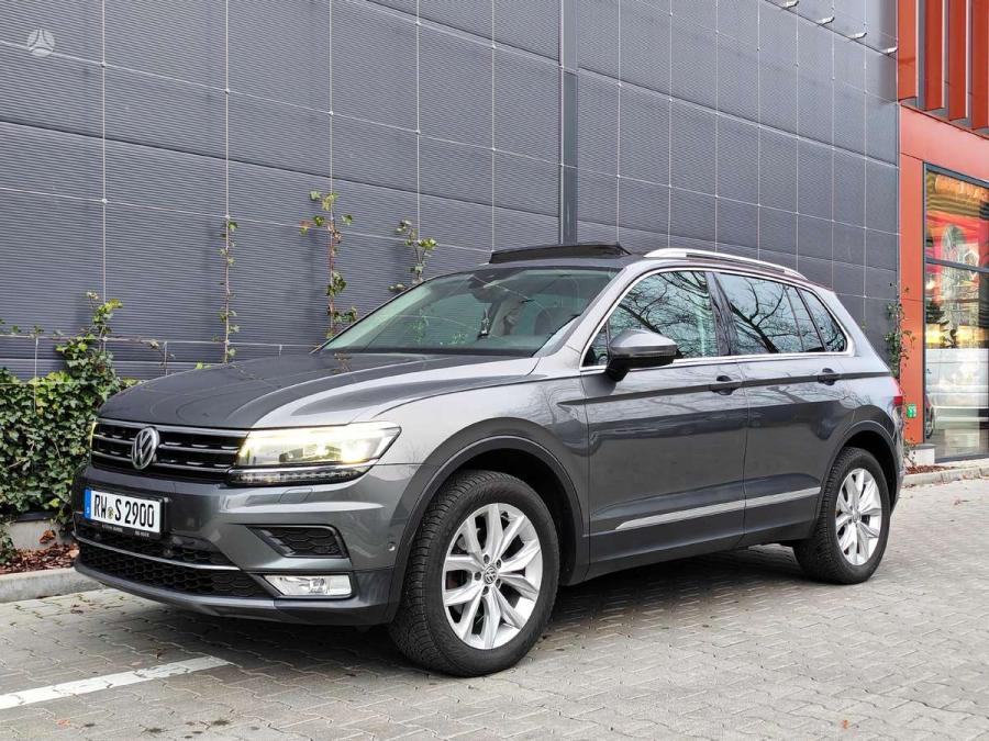Pelēks Volkswagen Tiguan 2017 Klaipėda, ar dzinēja tilpumu 1.97 L un nobraukumu 237 tūkst. km par 16999 €, foto 12 vietnē AUTOMOTO.COM.LV