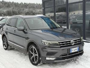 Pelēks Volkswagen Tiguan 2017 Viļņa, ar dzinēja tilpumu 2.00 L un nobraukumu 273 tūkst. km par 15650 €, foto  vietnē AUTOMOTO.COM.LV