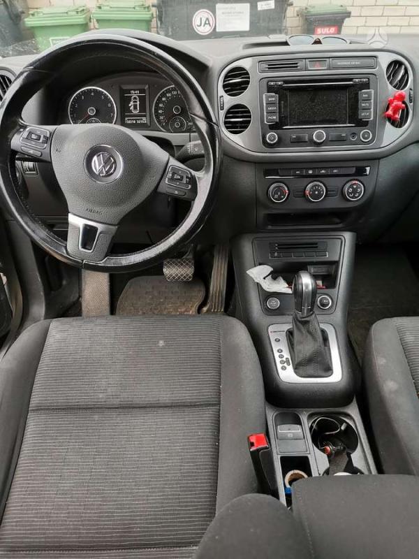 Pelēks Volkswagen Tiguan 2017 Biržai, ar dzinēja tilpumu 1.98 L un nobraukumu 134 tūkst. km par 7900 €, foto 6 vietnē AUTOMOTO.COM.LV