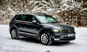 Grey Volkswagen Tiguan 2017 in Vilnius, with an engine capacity of 1.97 L and mileage of 234 thousand km for 17400 €, photo 5 on AUTOMOTO.COM.LV