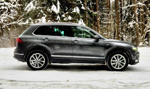 Grey Volkswagen Tiguan 2017 in Vilnius, with an engine capacity of 1.97 L and mileage of 234 thousand km for 17400 €, photo 10 on AUTOMOTO.COM.LV