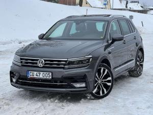 Pelēks Volkswagen Tiguan 2017 Jonava, ar dzinēja tilpumu 1.97 L un nobraukumu 208 tūkst. km par 18999 €, foto  vietnē AUTOMOTO.COM.LV