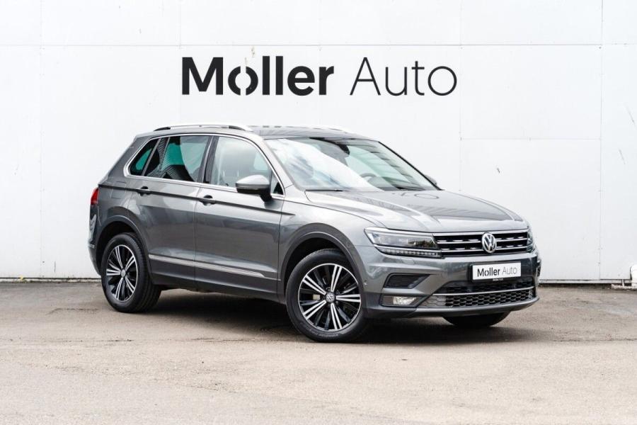 Pelēks Volkswagen Tiguan 2017 Rīga, ar dzinēja tilpumu 2.00 L un nobraukumu 133 tūkst. km par 17450 €, foto 3 vietnē AUTOMOTO.COM.LV