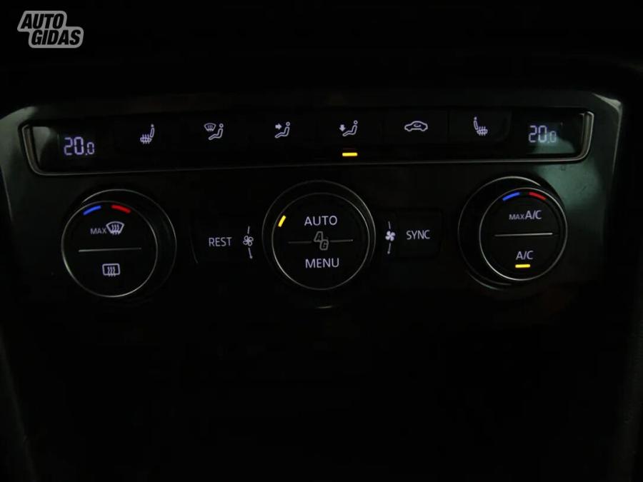 Grey Volkswagen Tiguan 2017 in Vilnius, with an engine capacity of 2.00 L and mileage of 86 thousand km for 20199 €, photo 21 on AUTOMOTO.COM.LV