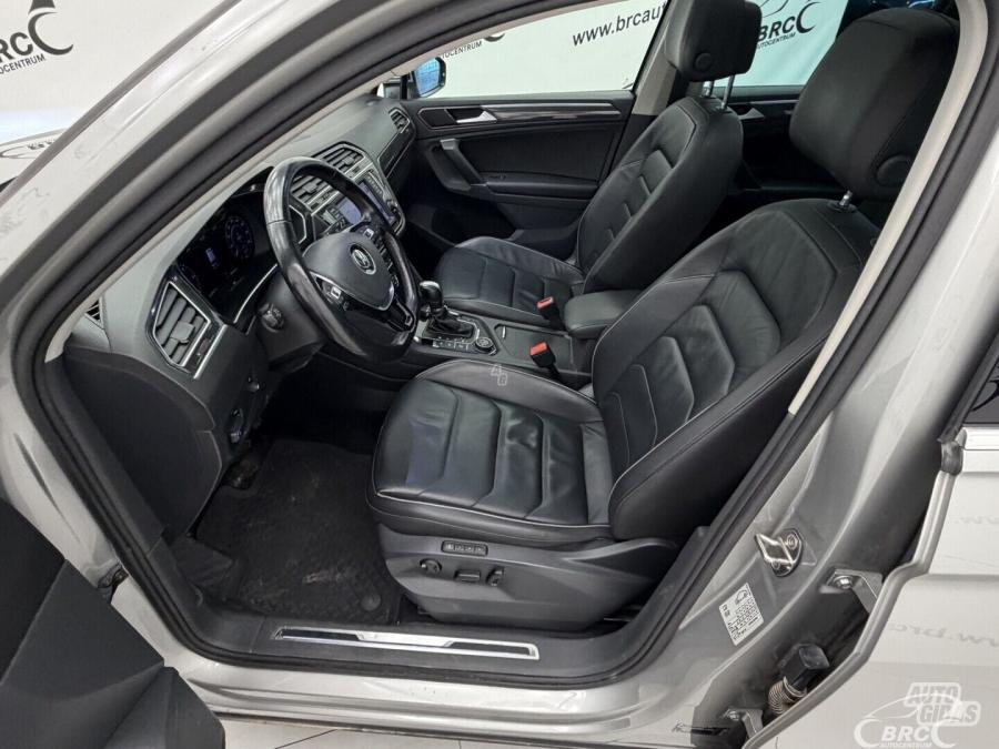 Pelēks Volkswagen Tiguan 2017 Avižieniai, ar dzinēja tilpumu 2.00 L un nobraukumu 277 tūkst. km par 15900 €, foto 22 vietnē AUTOMOTO.COM.LV