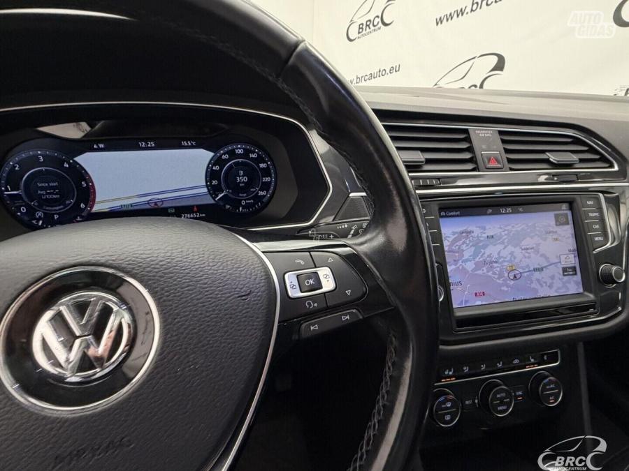 Pelēks Volkswagen Tiguan 2017 Avižieniai, ar dzinēja tilpumu 2.00 L un nobraukumu 277 tūkst. km par 15900 €, foto 30 vietnē AUTOMOTO.COM.LV