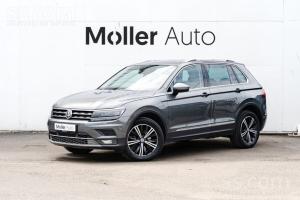 Grey Volkswagen Tiguan 2017 in Riga, with an engine capacity of 2.00 L and mileage of 133 thousand km for 18100 €, photo  on AUTOMOTO.COM.LV