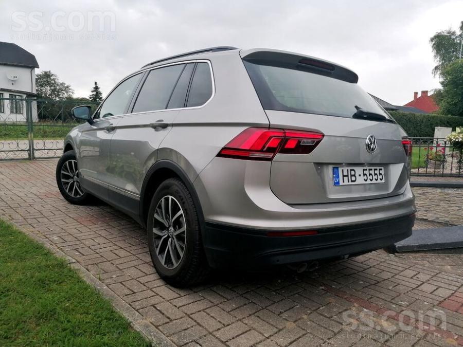 Pelēks Volkswagen Tiguan 2017 Liepāja, ar dzinēja tilpumu 2.00 L un nobraukumu 215 tūkst. km par 15777 €, foto 5 vietnē AUTOMOTO.COM.LV