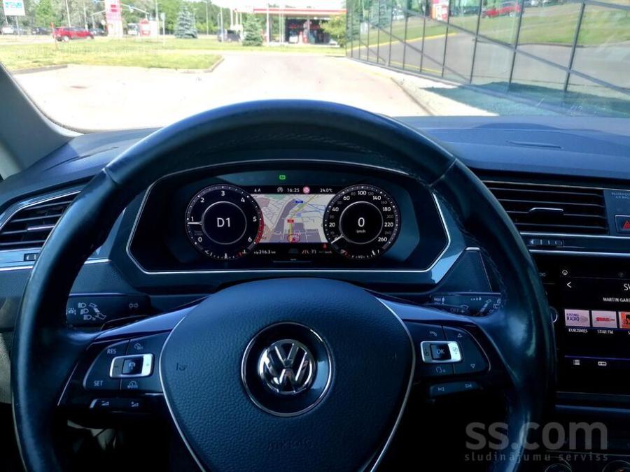 Pelēks Volkswagen Tiguan 2017 Liepāja, ar dzinēja tilpumu 2.00 L un nobraukumu 215 tūkst. km par 15777 €, foto 13 vietnē AUTOMOTO.COM.LV