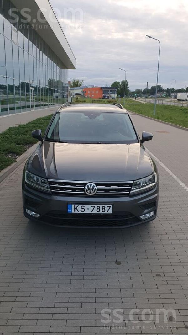 Pelēks Volkswagen Tiguan 2017 Rēzekne, ar dzinēja tilpumu 1.40 L un nobraukumu 365 tūkst. km par 14899 €, foto 1 vietnē AUTOMOTO.COM.LV