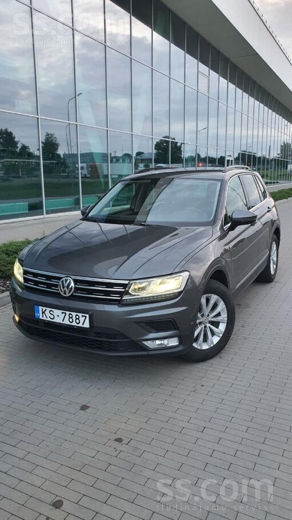 Pelēks Volkswagen Tiguan 2017 Rēzekne, ar dzinēja tilpumu 1.40 L un nobraukumu 365 tūkst. km par 14899 €, foto 4 vietnē AUTOMOTO.COM.LV