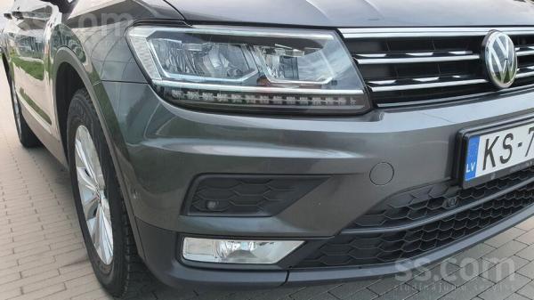 Pelēks Volkswagen Tiguan 2017 Rēzekne, ar dzinēja tilpumu 1.40 L un nobraukumu 365 tūkst. km par 14899 €, foto 7 vietnē AUTOMOTO.COM.LV