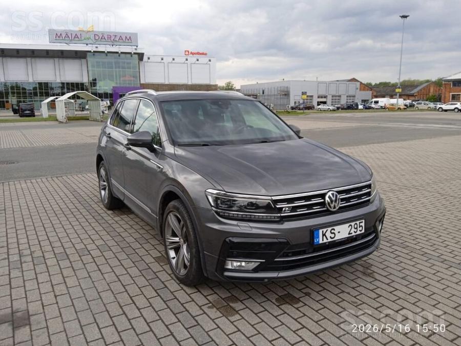Pelēks Volkswagen Tiguan 2017 Rīga, ar dzinēja tilpumu 2.00 L un nobraukumu 134 tūkst. km par 15000 €, foto 8 vietnē AUTOMOTO.COM.LV
