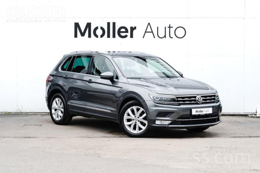 Pelēks Volkswagen Tiguan 2017 Rīga, ar dzinēja tilpumu 2.00 L un nobraukumu 94 tūkst. km par 17900 €, foto 3 vietnē AUTOMOTO.COM.LV