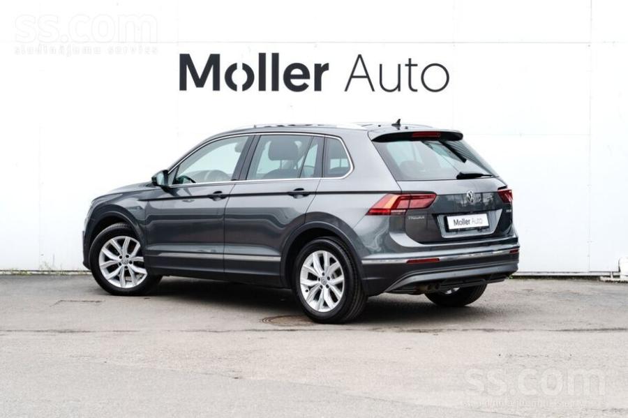 Pelēks Volkswagen Tiguan 2017 Rīga, ar dzinēja tilpumu 2.00 L un nobraukumu 94 tūkst. km par 17900 €, foto 4 vietnē AUTOMOTO.COM.LV