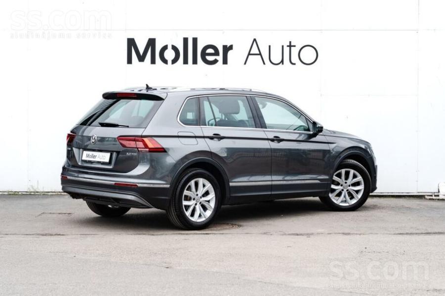 Pelēks Volkswagen Tiguan 2017 Rīga, ar dzinēja tilpumu 2.00 L un nobraukumu 94 tūkst. km par 17900 €, foto 5 vietnē AUTOMOTO.COM.LV