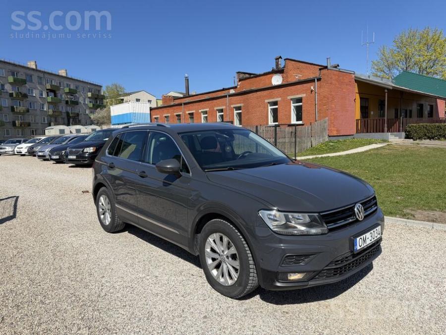Pelēks Volkswagen Tiguan 2017 Ventspils, ar dzinēja tilpumu 2.00 L un nobraukumu 174 tūkst. km par 14500 €, foto 4 vietnē AUTOMOTO.COM.LV