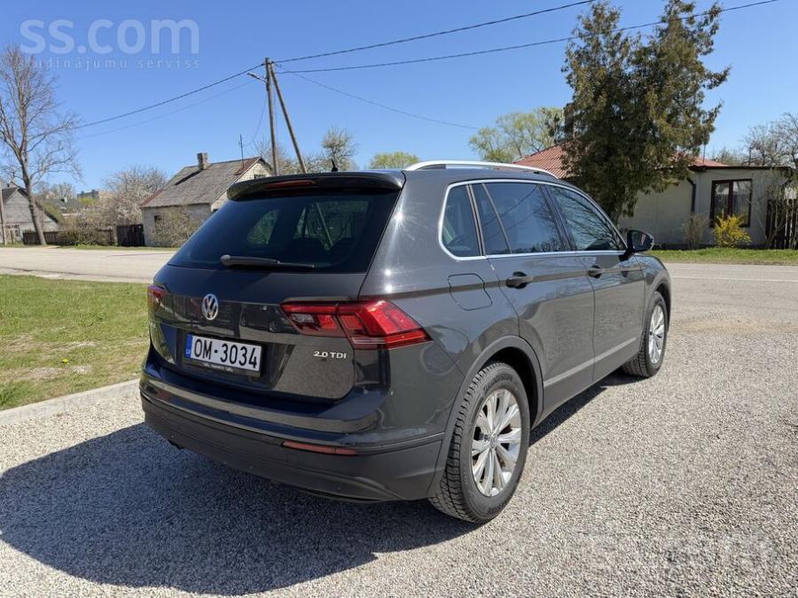 Pelēks Volkswagen Tiguan 2017 Ventspils, ar dzinēja tilpumu 2.00 L un nobraukumu 174 tūkst. km par 14500 €, foto 5 vietnē AUTOMOTO.COM.LV