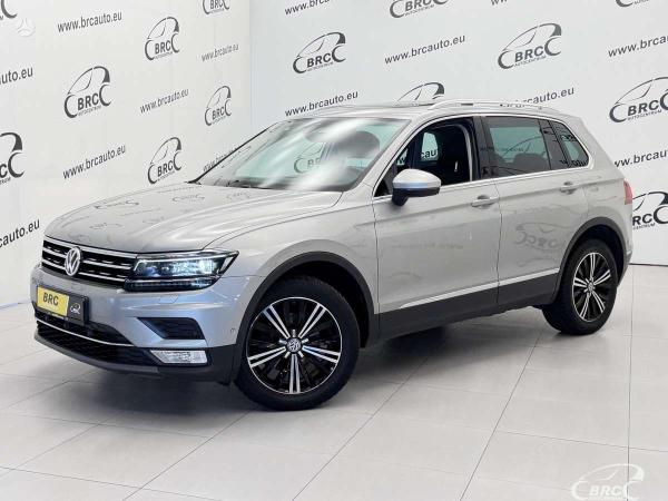 Pelēks Volkswagen Tiguan 2017 Viļņa, ar dzinēja tilpumu 1.97 L un nobraukumu 277 tūkst. km par 14900 €, foto 1 vietnē AUTOMOTO.COM.LV
